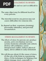 Q1 W5 PE 11 Managing Stress Through Physical | PDF | Stress (Biology ...