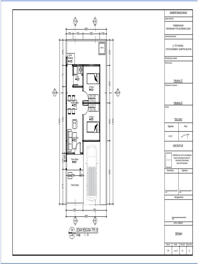 Layout STD Type 36 DL1 | PDF