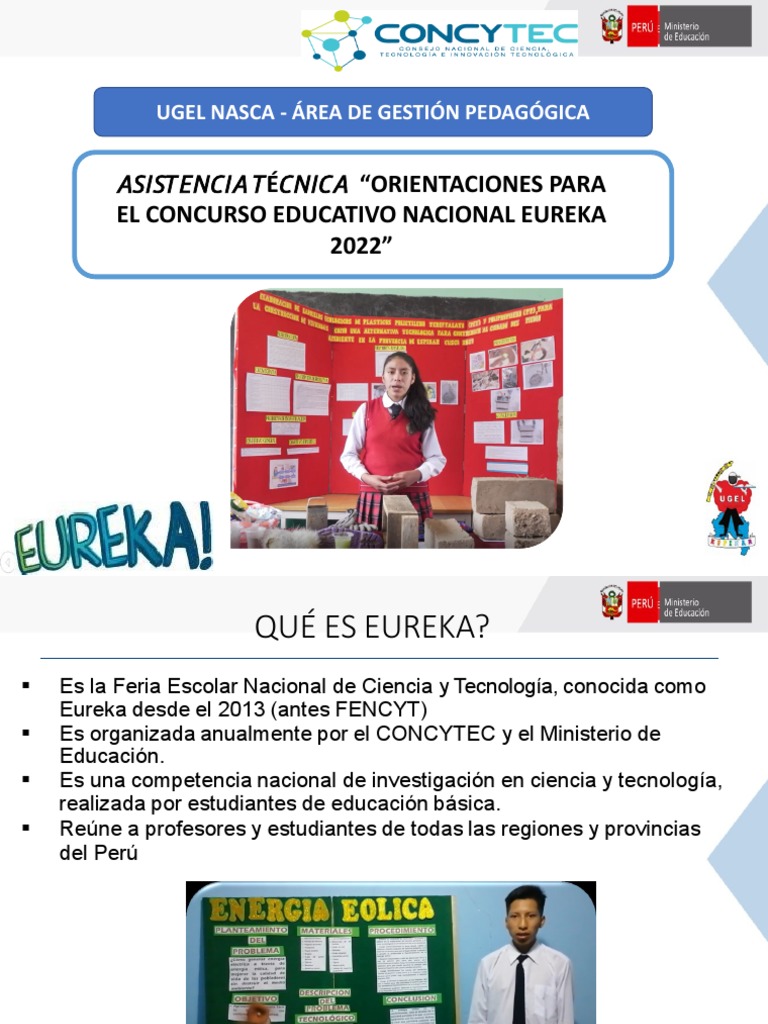 Eureka 2022 | PDF | Experimentar | Plan de estudios