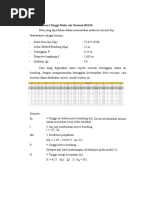 Menghitung Intensitas Hujan Rencana Dengan Rumus Mononobe | PDF