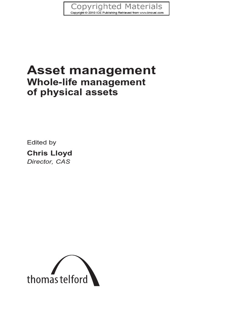 Asset Management - Whole-Life Management of Physical Assets | PDF ...