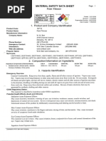 Paint Thinner Safety Data Sheet | PDF | Personal Protective Equipment ...