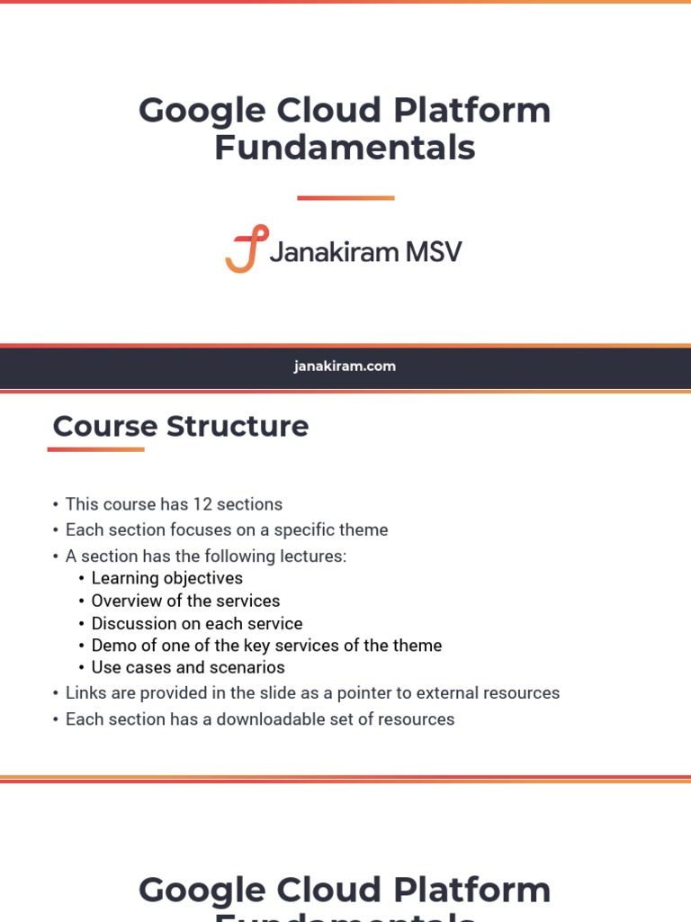 GCP Fundamentals | PDF | Cloud Computing | Computer Network