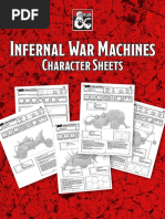 Infernal War Machine Rules Cheat Sheet | PDF | Nature