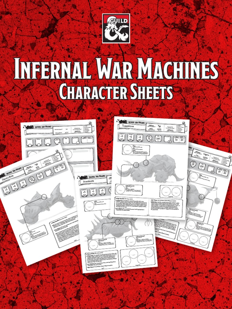 Descent Into Avernus-War Machines Print | PDF