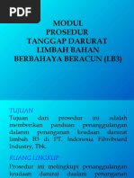 Dokumen Program Kedaruratan B3-LB3 | PDF