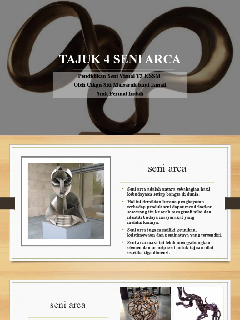 Panduan Seni Arca Tingkatan 3 | PDF