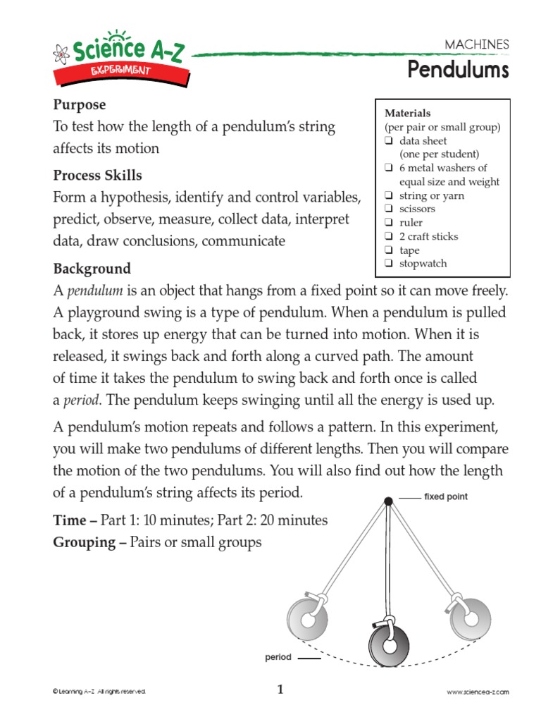 PENDULUM | PDF | Pendulum | Force