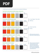 LBCS Color Codes | PDF | Rgb Color Model | Color