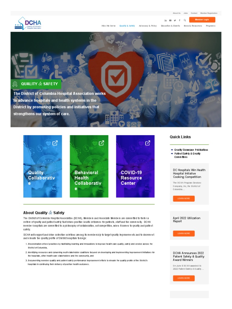 What Are The Quality Indicators of Hospital | PDF | Patient Safety ...