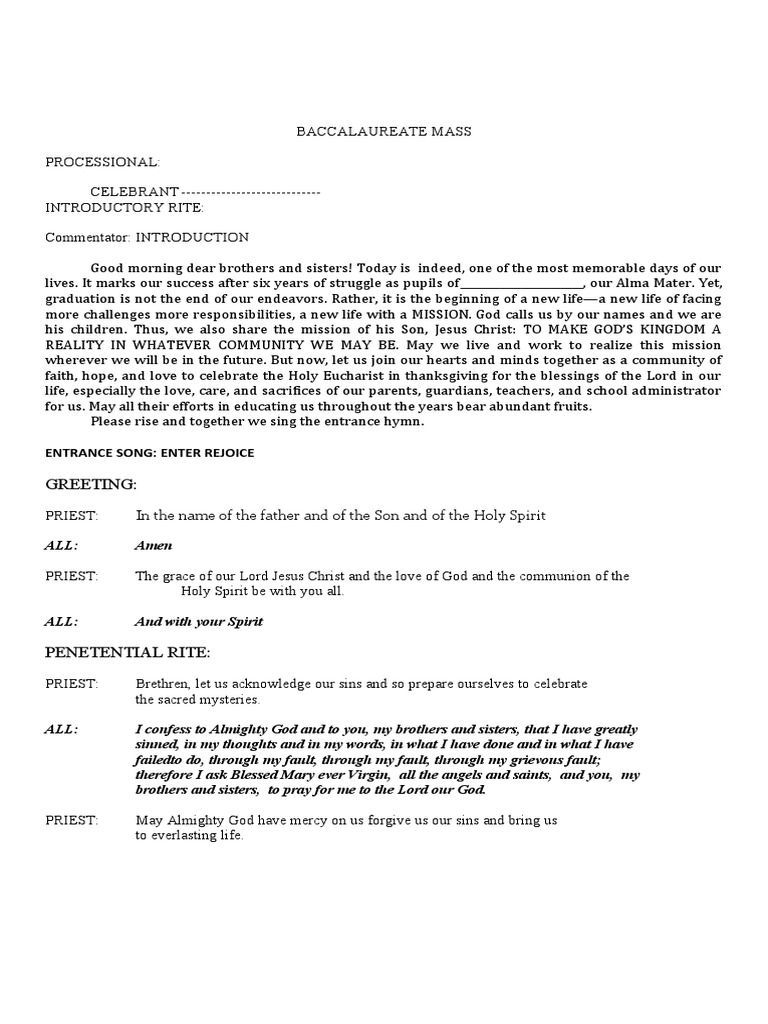 Greeting:: Entrance Song: Enter Rejoice | PDF | God The Father | Jesus