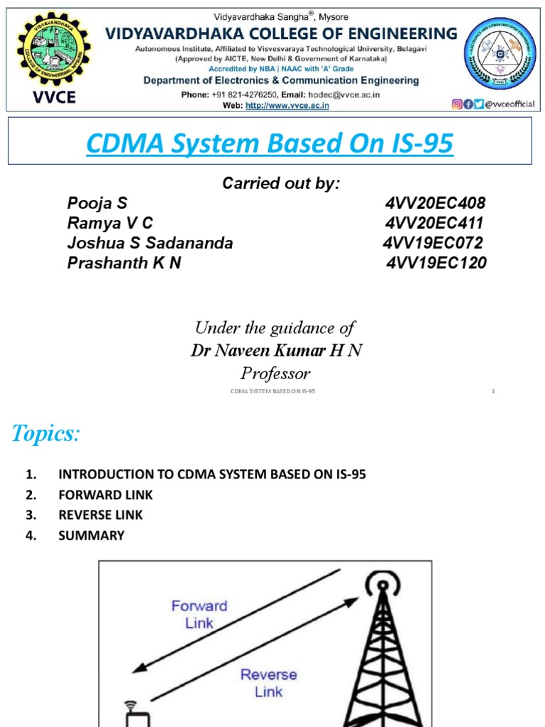 IS-95 CDMA System Overview | PDF | Channel Access Method | Cellular Network