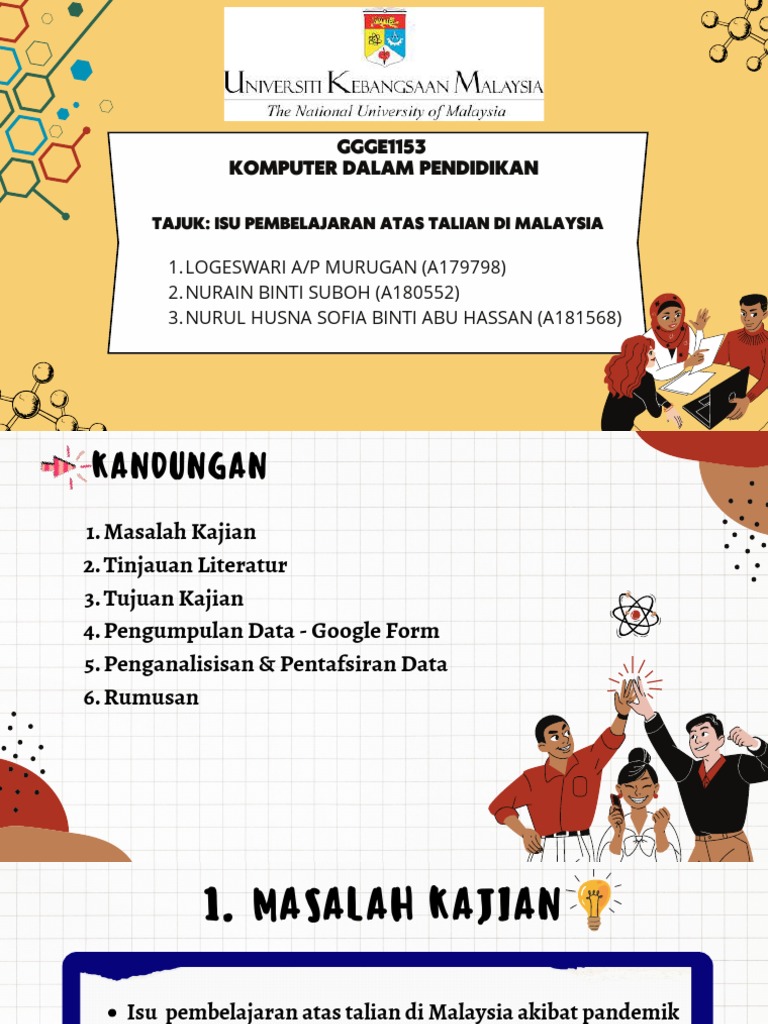 Kajian Mini - Isu Pembelajaran Atas Talian Di Malaysia Group 2 ...