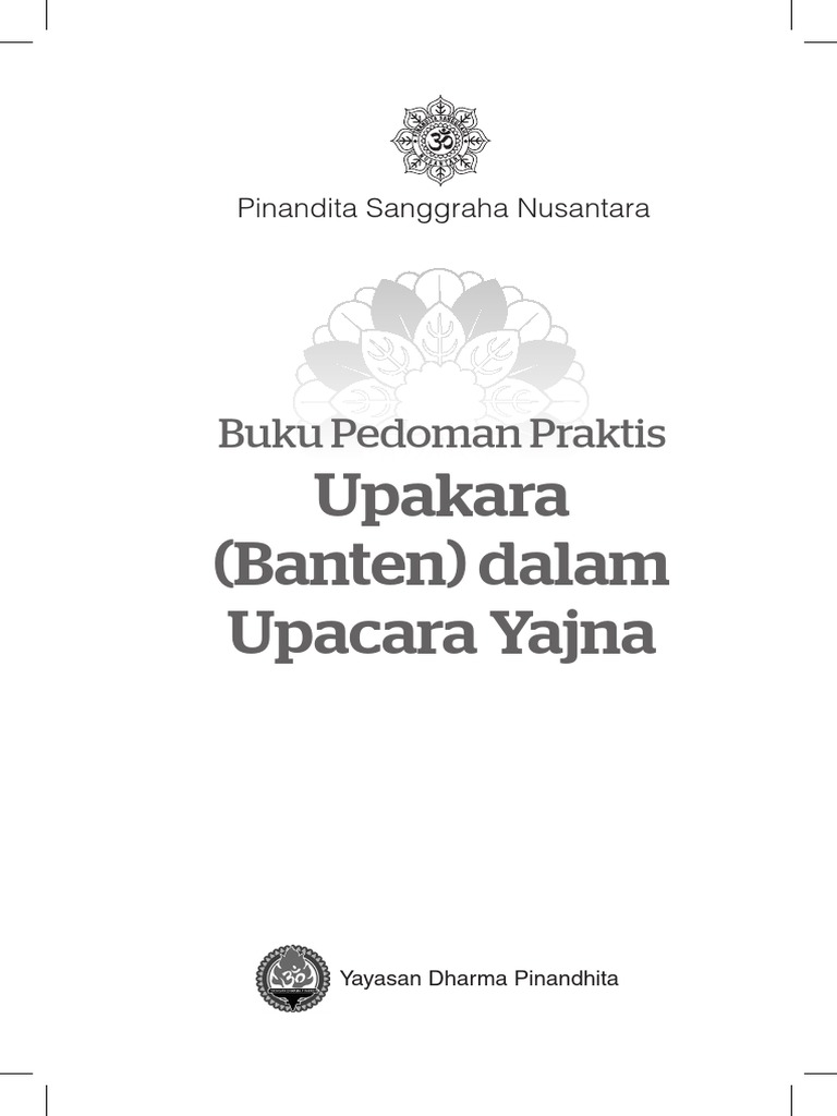 Buku Upakara Ok - 2 | PDF