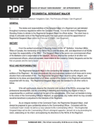 Company-Level Change of Responsibility Ceremony Script | PDF | Sergeant ...