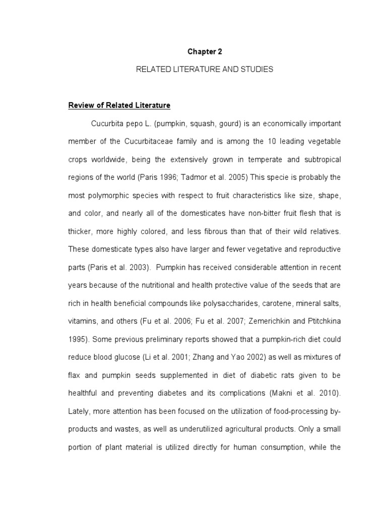 Chapter 2 Research Sample | PDF | Cucurbita | Cupcake