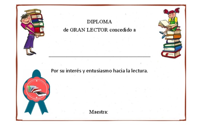 Diploma de Lector | PDF