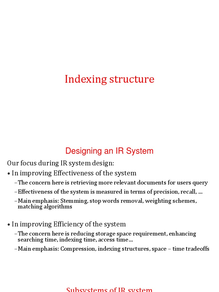 Chapter 3 Part 1 | PDF | Search Engine Indexing | Data Compression