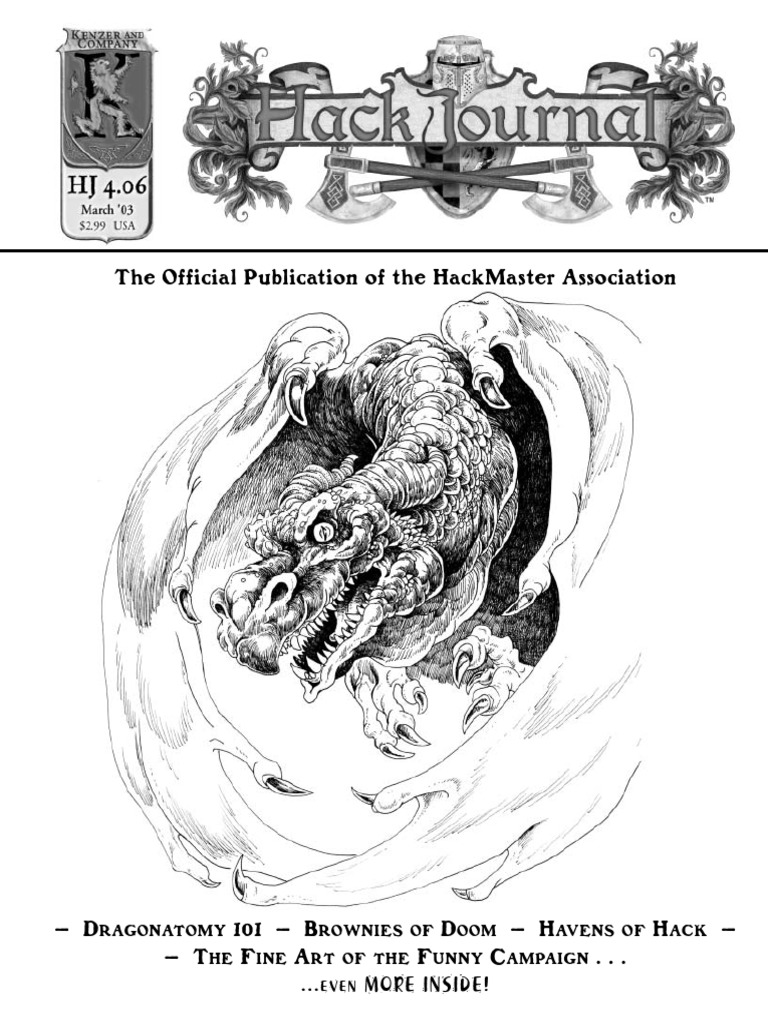 The Official Publication of The Hackmaster Association | PDF