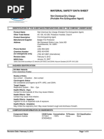 ABC Dry Powder Fire Extinguisher Safety Data Sheet | PDF | Water ...
