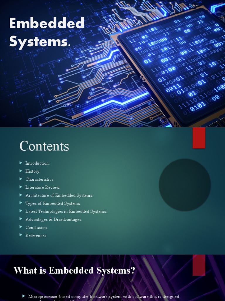 Overview of Embedded Systems | PDF | Embedded System | Cloud Computing