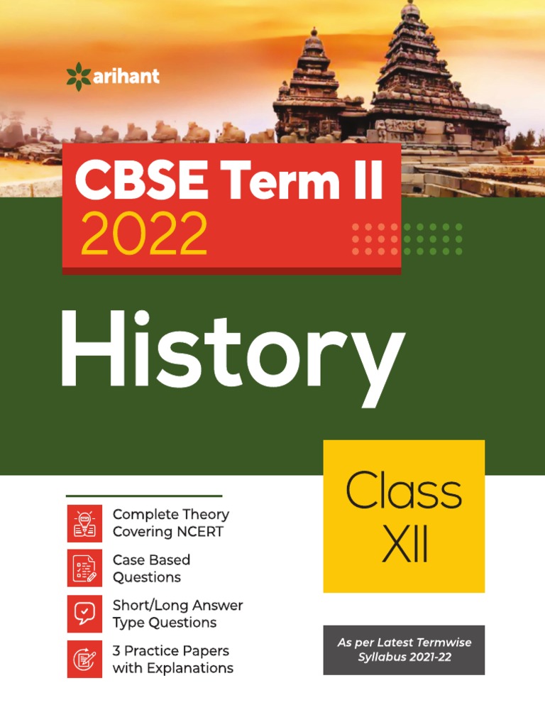 Arihant CBSE History Term 2 Class 11 Book | PDF | Mughal Empire