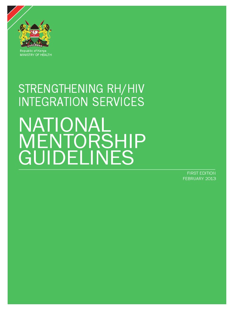 National Mentorship Guidelines | PDF | Mentorship | Sexually ...
