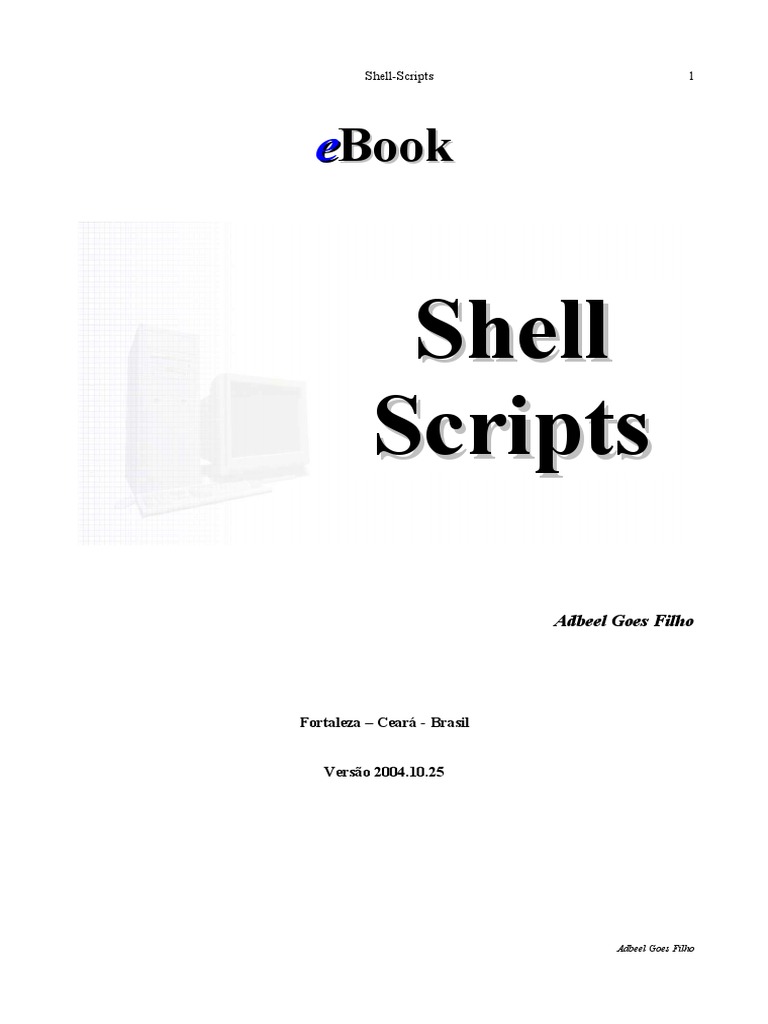 Shell Scripts Pdf Shell Informática Programação De Computadores 