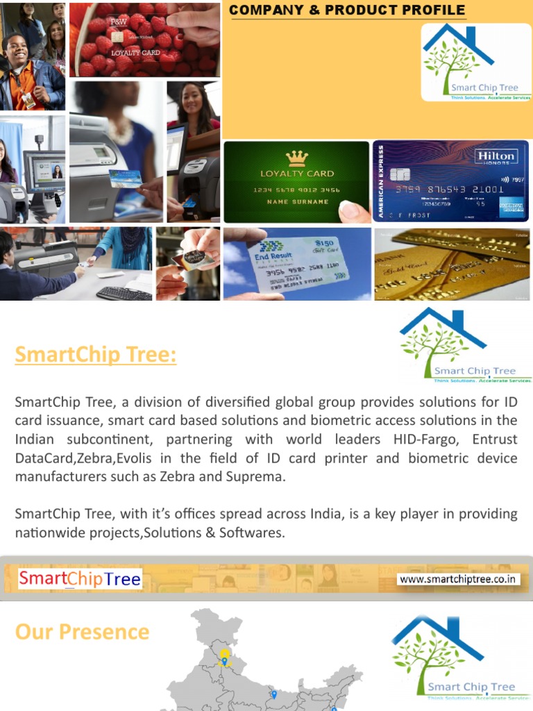 SmartChip Tree: ID Solutions Overview | PDF | Smart Card | Computing