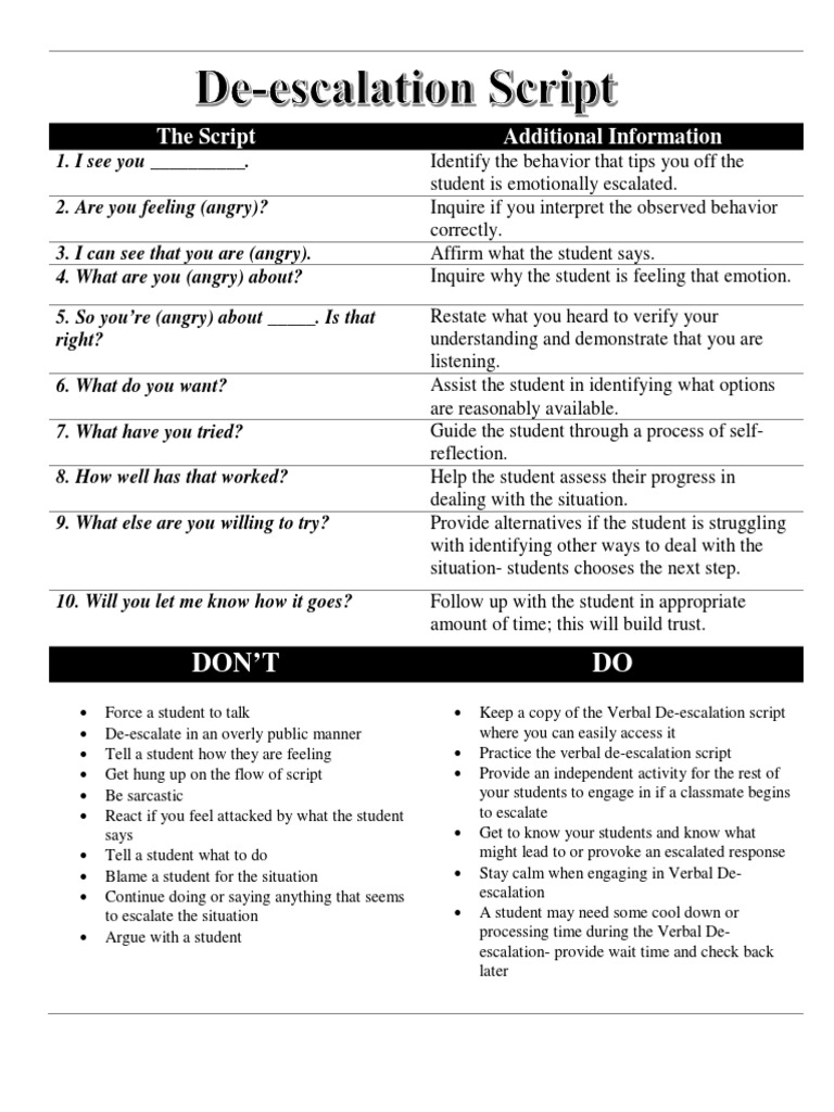 The Script Additional Information: Don'T DO | Download Free PDF ...