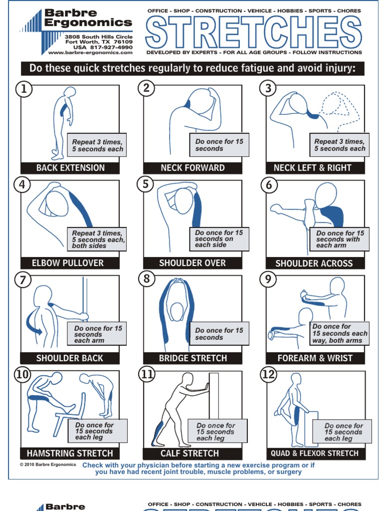 Stretching Poster 12-2009 | PDF
