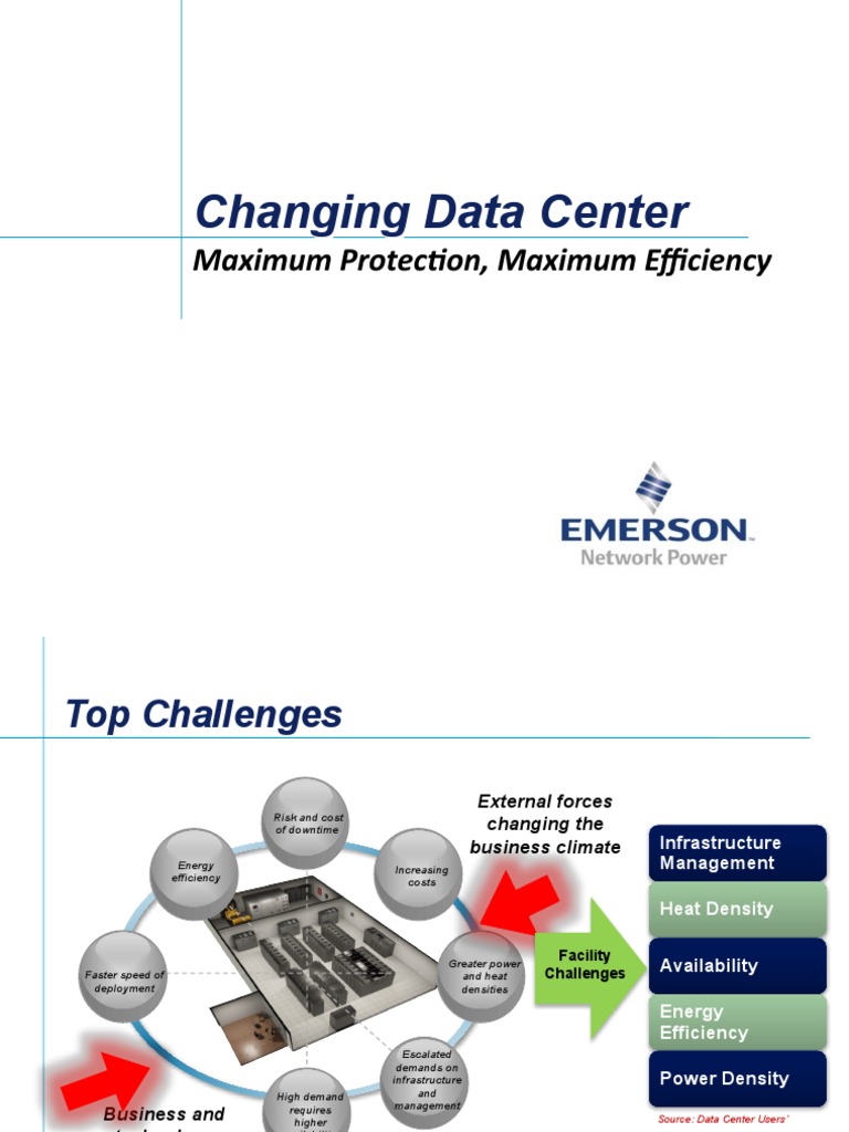 Emerson Presentación Data Centers Telmex | PDF | Data Center ...