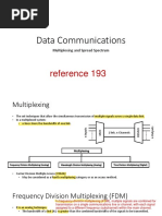 Multiplexing and Spread Spectrum | PDF | Multiplexing | Telecommunications Engineering