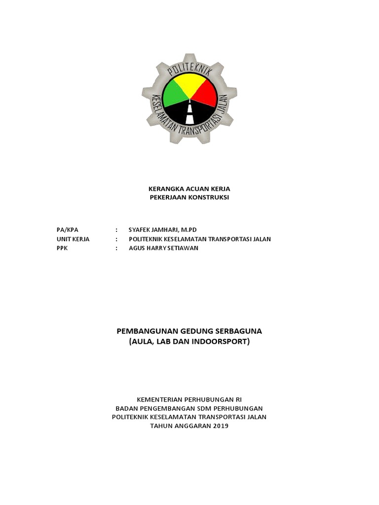 KAK SERBAGUNA PKTJ - To PPK | PDF