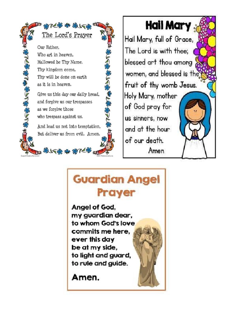 Catholic Prayers | PDF