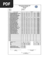Tabulacion Prueba Diagnostica en Excel 2023 2024 | PDF