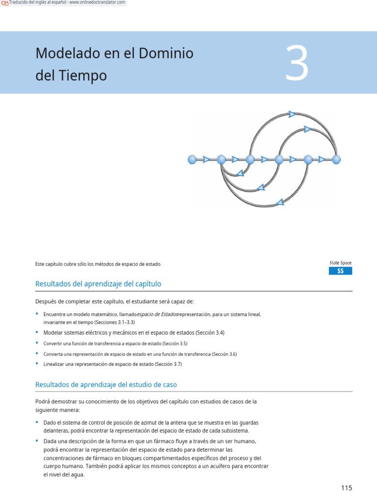 Modelado en El Dominio Del Tiempo: Resultados Del Aprendizaje Del ...