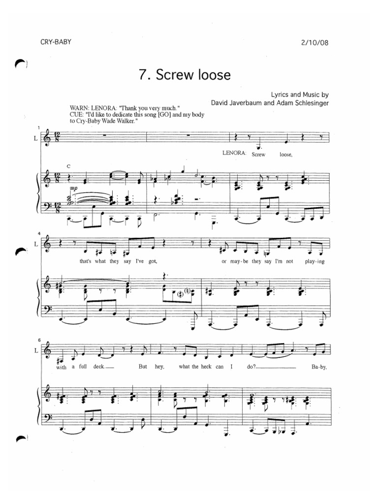 Screw Loose | PDF