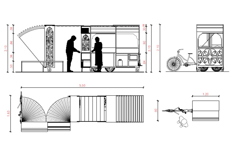 Planos Kiosco Final-1 | PDF