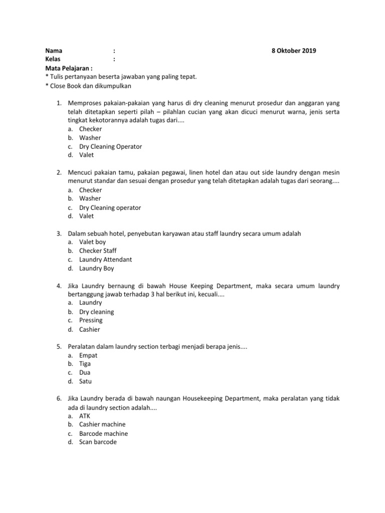 Tugas 8-10-2019 | PDF