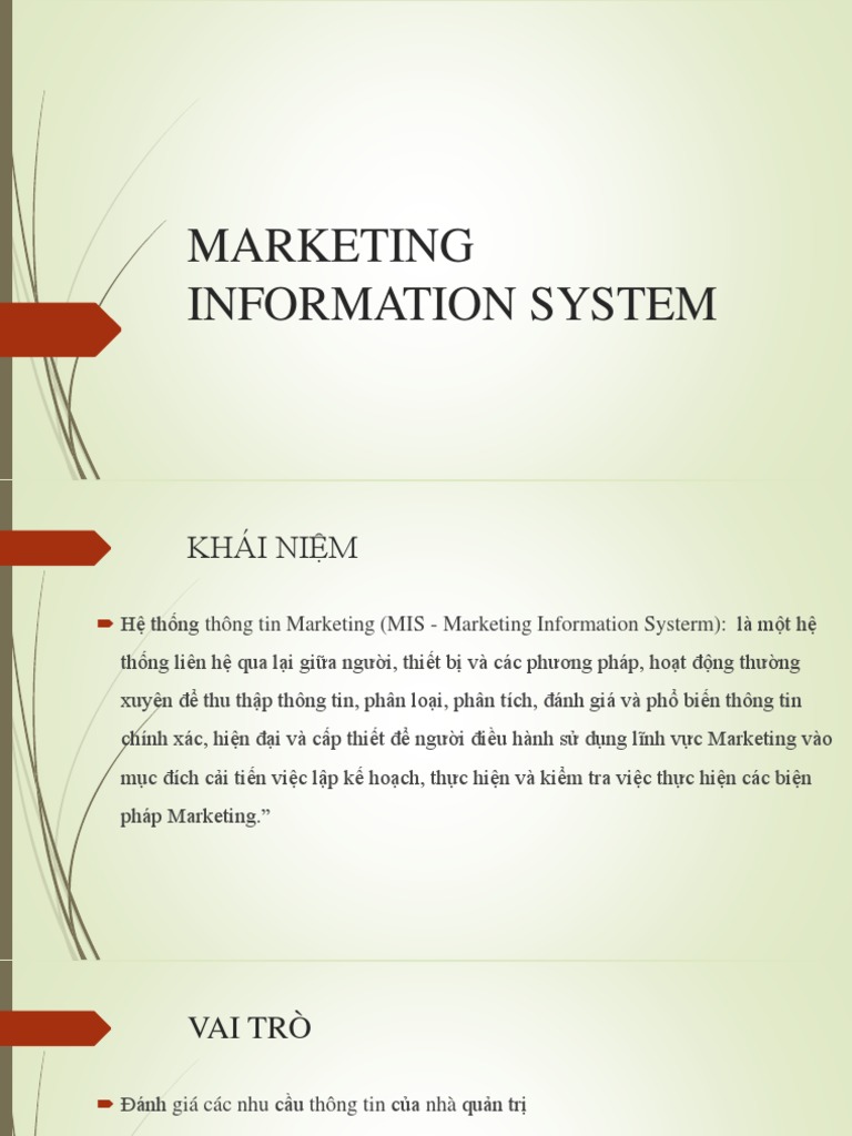 Marketing Information System | PDF