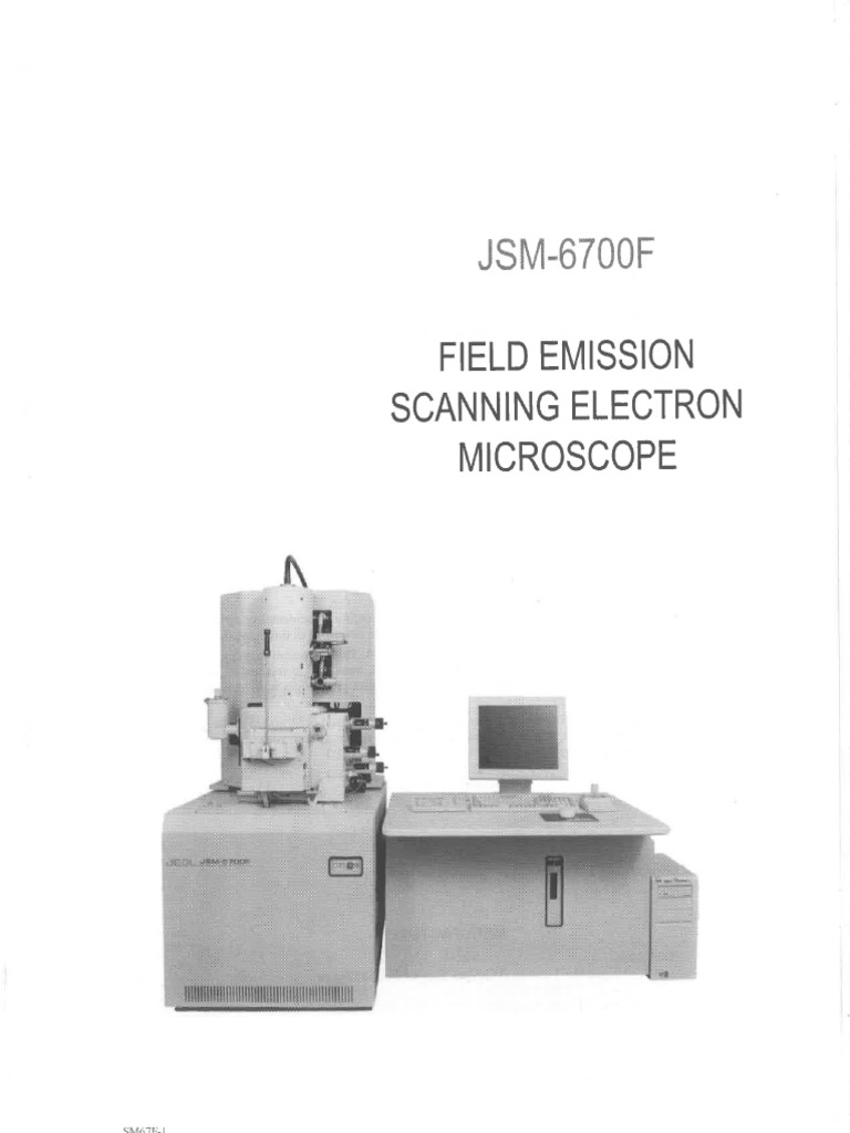 Jeol Jsm 6700f Sem Users Manual(2) | PDF