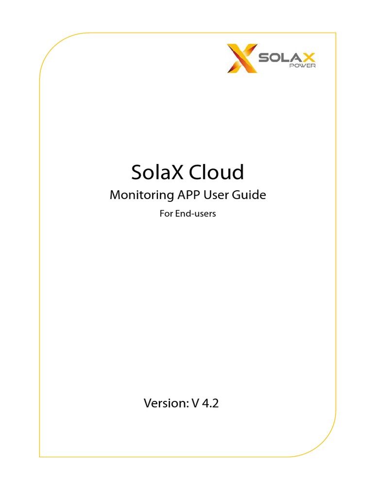 Solax Cloud: Monitoring App User Guide | Download Free PDF | Cloud Computing | Qr Code