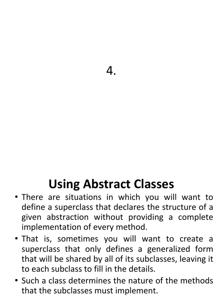 lecture4 | PDF | Class (Computer Programming) | Inheritance (Object Oriented Programming)