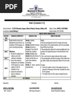 Shs Daily Lesson Log Physical Science | PDF | Radioactive Decay ...