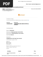 Swiggy Tax Invoice for Order 145027242407 | PDF | Invoice | Economies