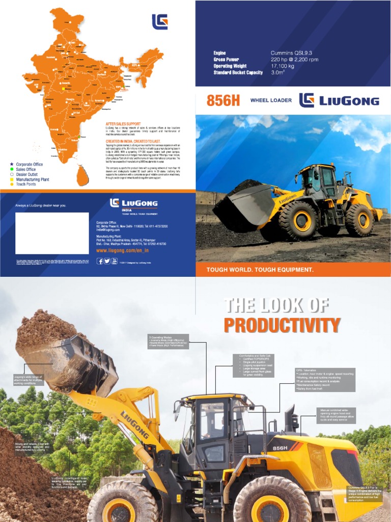 Liugong clg856 Wheel Loaders | PDF