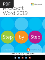 Word 2016 Step-By-Step Guide | PDF | Microsoft Word | Window (Computing)