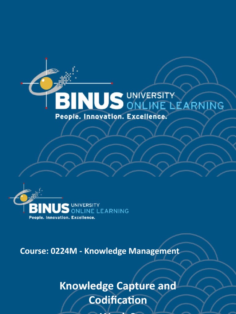 Knowledge Capture and Codification | PDF | Knowledge Management | Tacit Knowledge