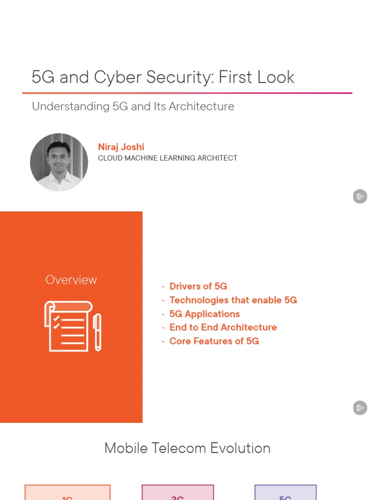 5G and Cyber Security: First Look | PDF | Computer Network | Internet ...
